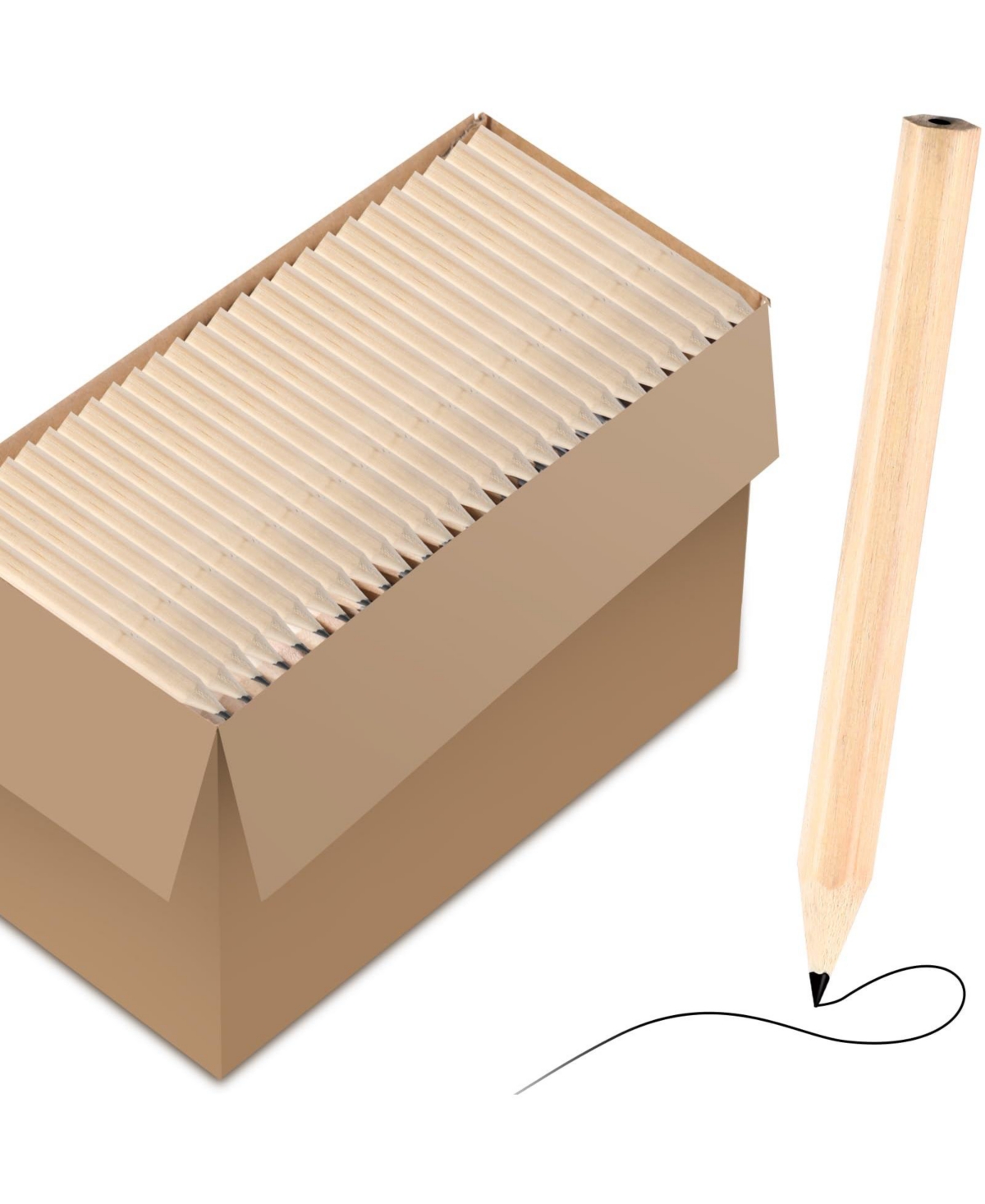 Click here for Gnuadz Golf Pencils Bulk Mini Hexagonal Wood Hb Pr... prices