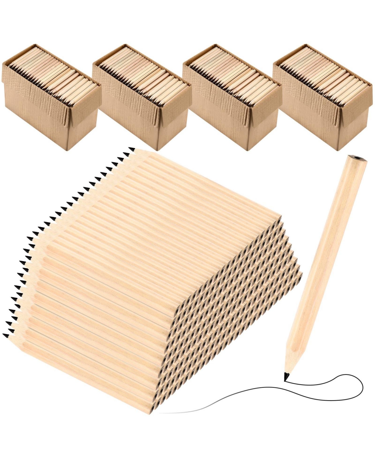 Click here for Gnuadz Golf Pencils Bulk Mini Hexagonal Wood Hb Pr... prices