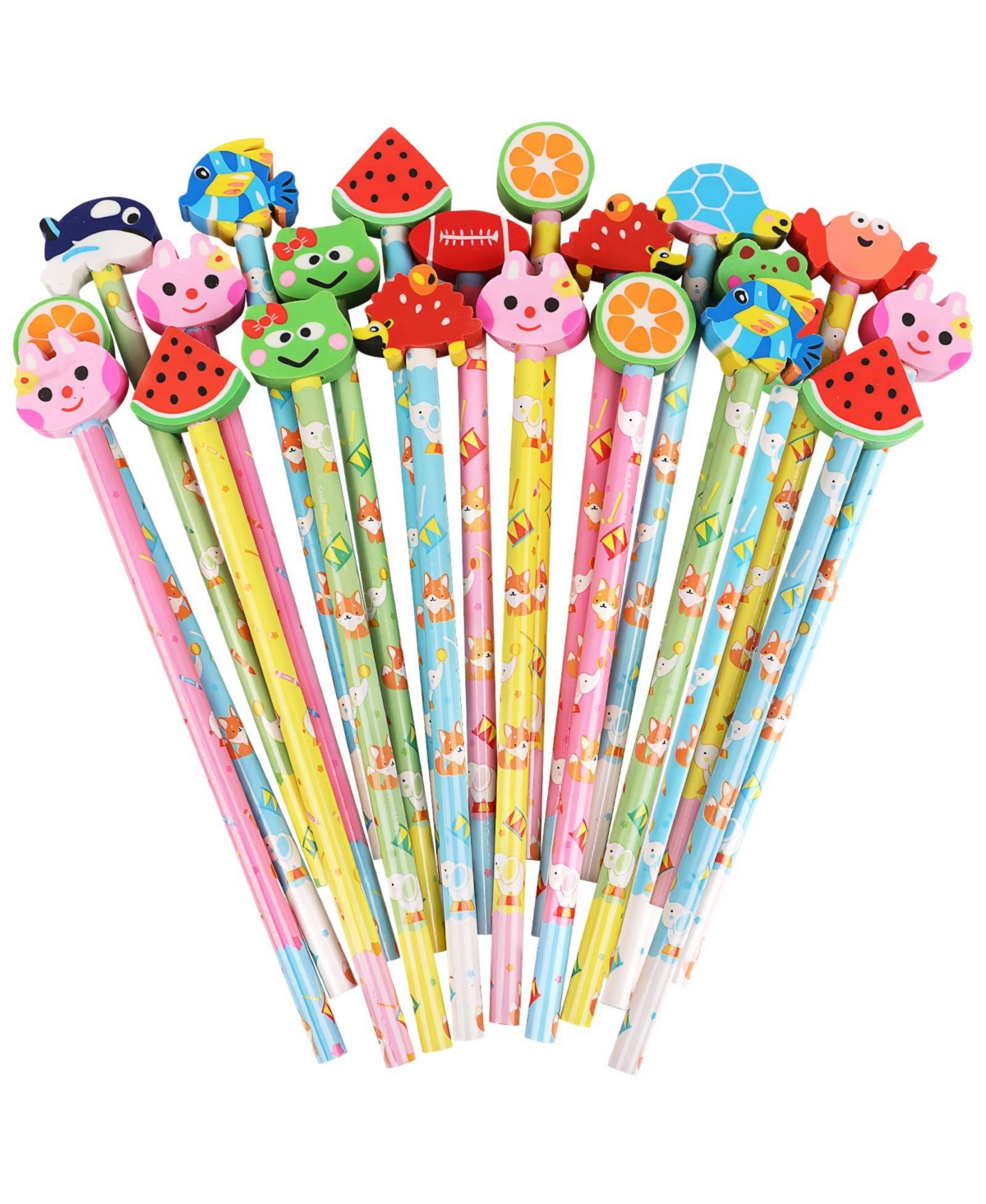 Click here for Gnuadz Cute Pencils With Fruit Animal Top Eraser F... prices