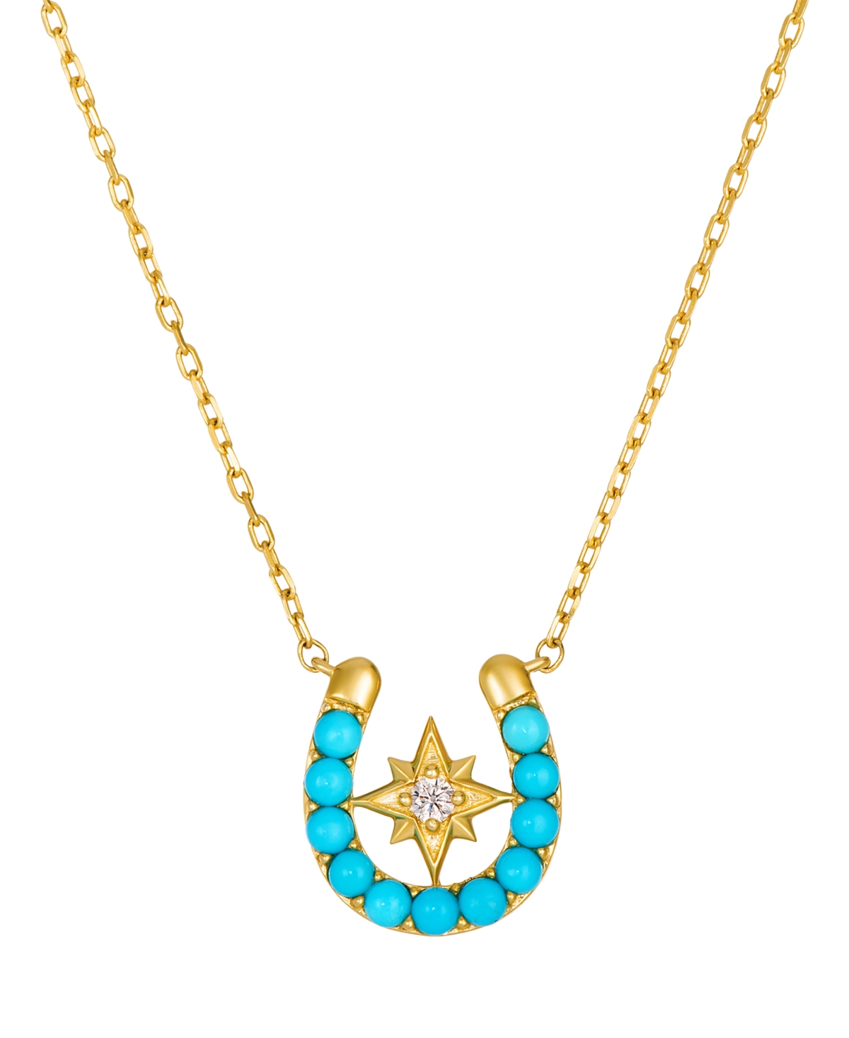 Click here for Le Vian Turquoise (3/8 ct. t.w.) & Nude Diamond Pe... prices