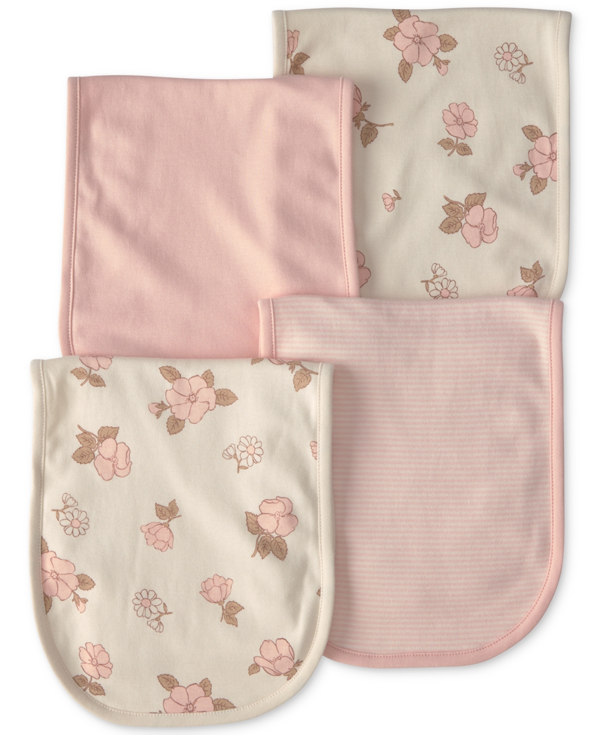 Click here for Carters Baby Girls Floral Burp Cloths  4-Pack - Mu... prices