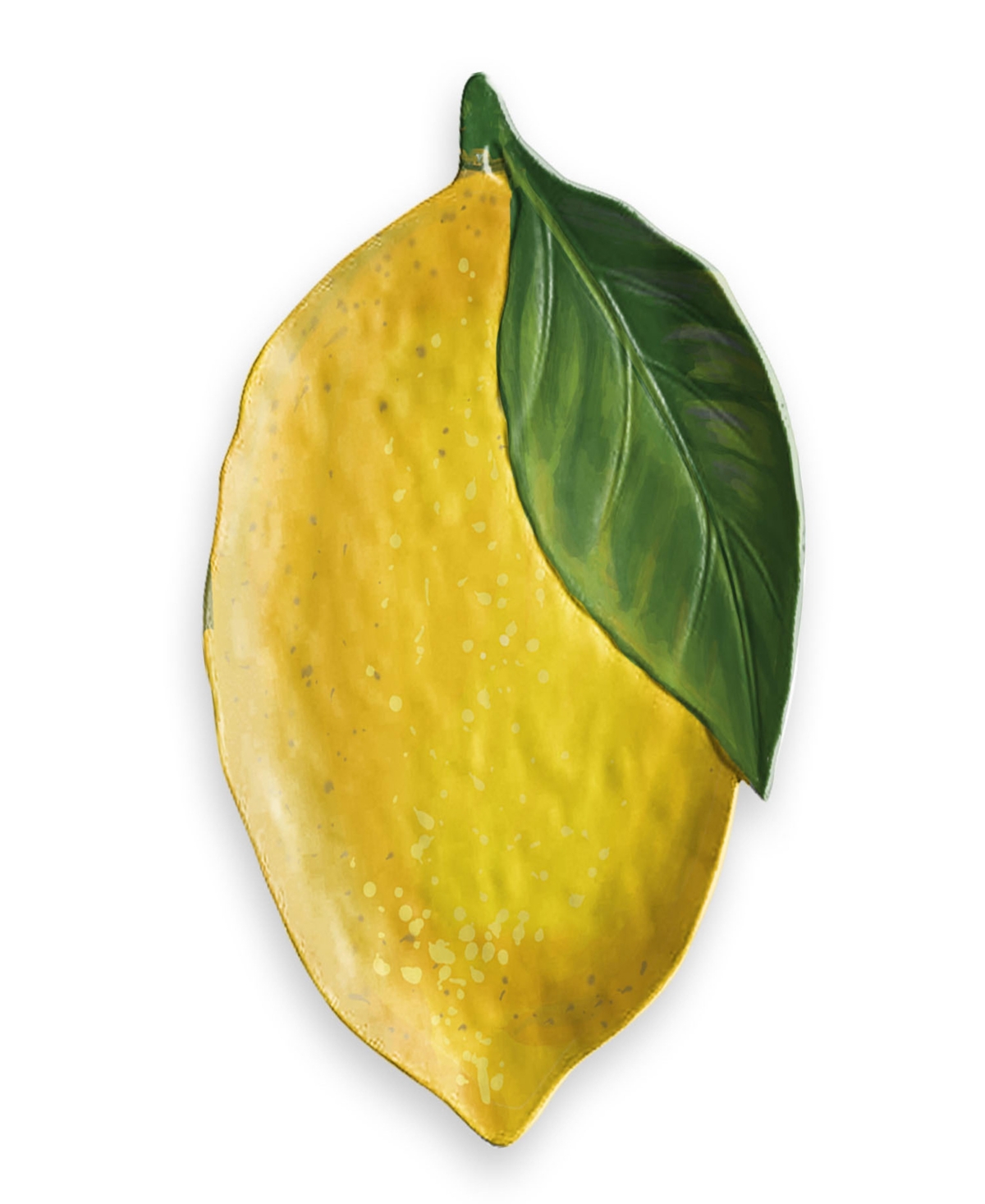 Click here for Abode Homewares Lemon Fresh 12 Figural Platter - Y... prices