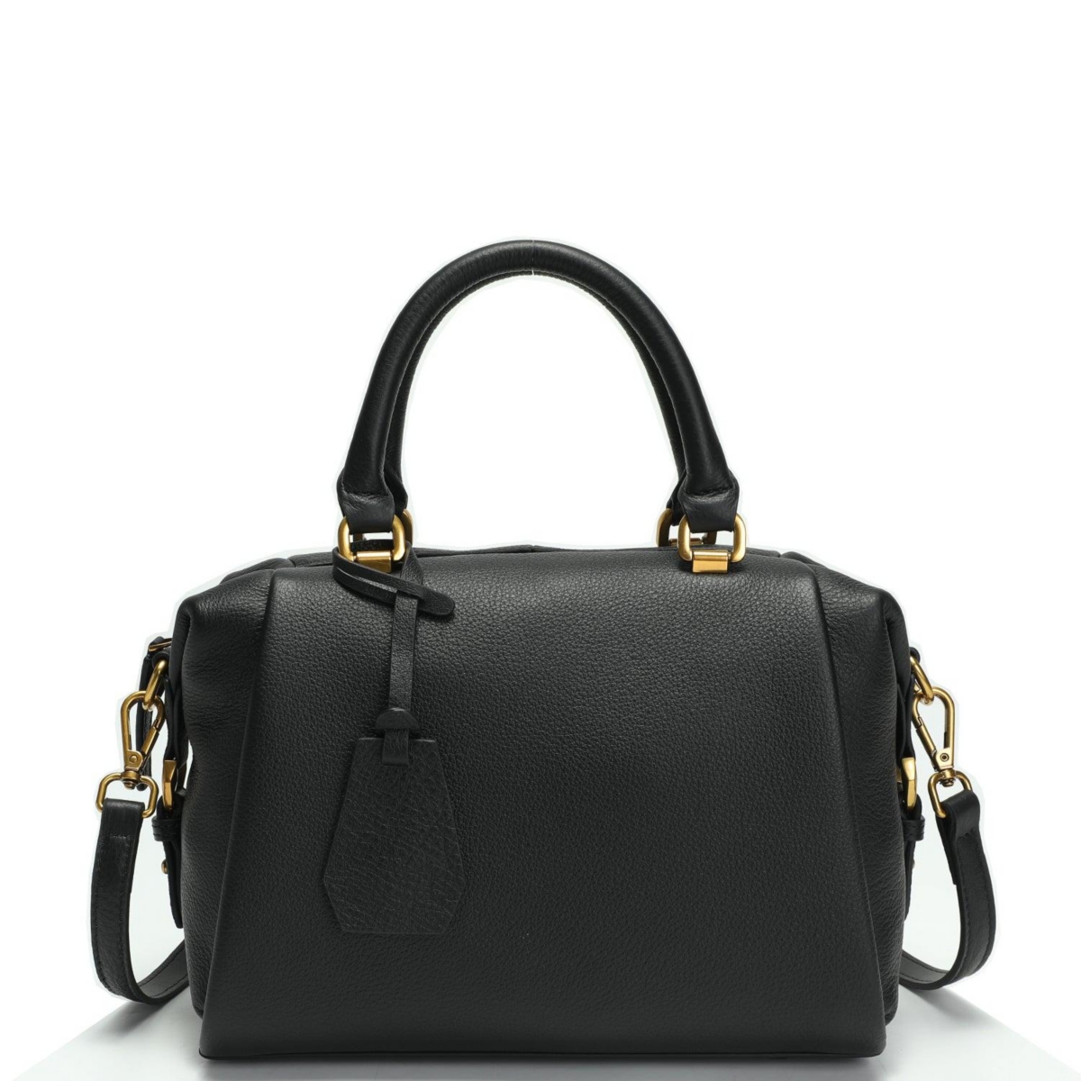 Click here for Susu Womens Pebbled Leather Top Handle Satchel Bag... prices