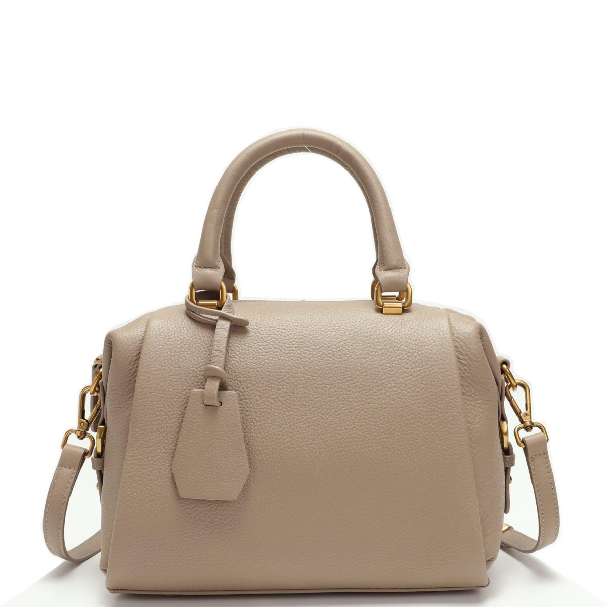 Click here for Susu Womens Pebbled Leather Top Handle Satchel Bag... prices