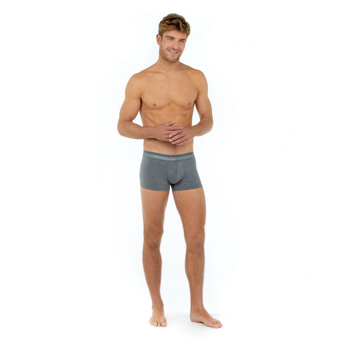 Click here for Hom Mens Classic Boxer Briefs - Grey prices