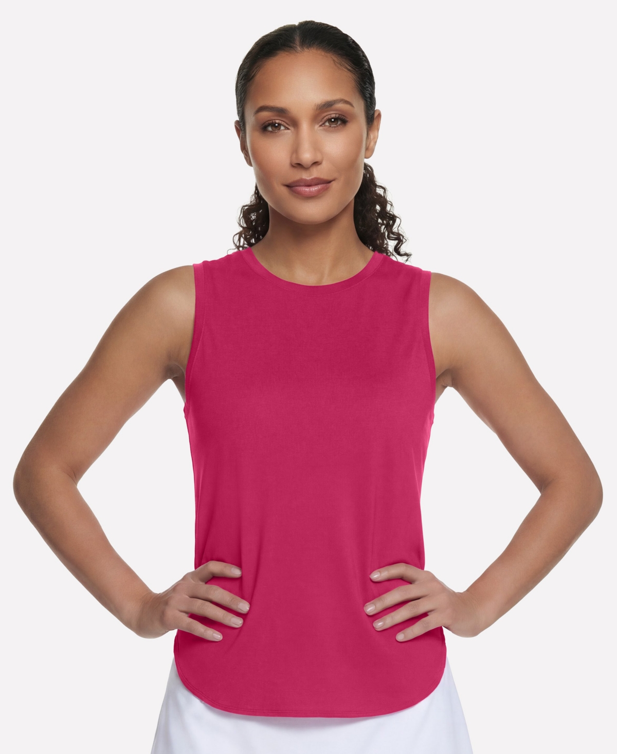 Click here for Skechers Womens GoDri Swift Crewneck Tunic Tank To... prices