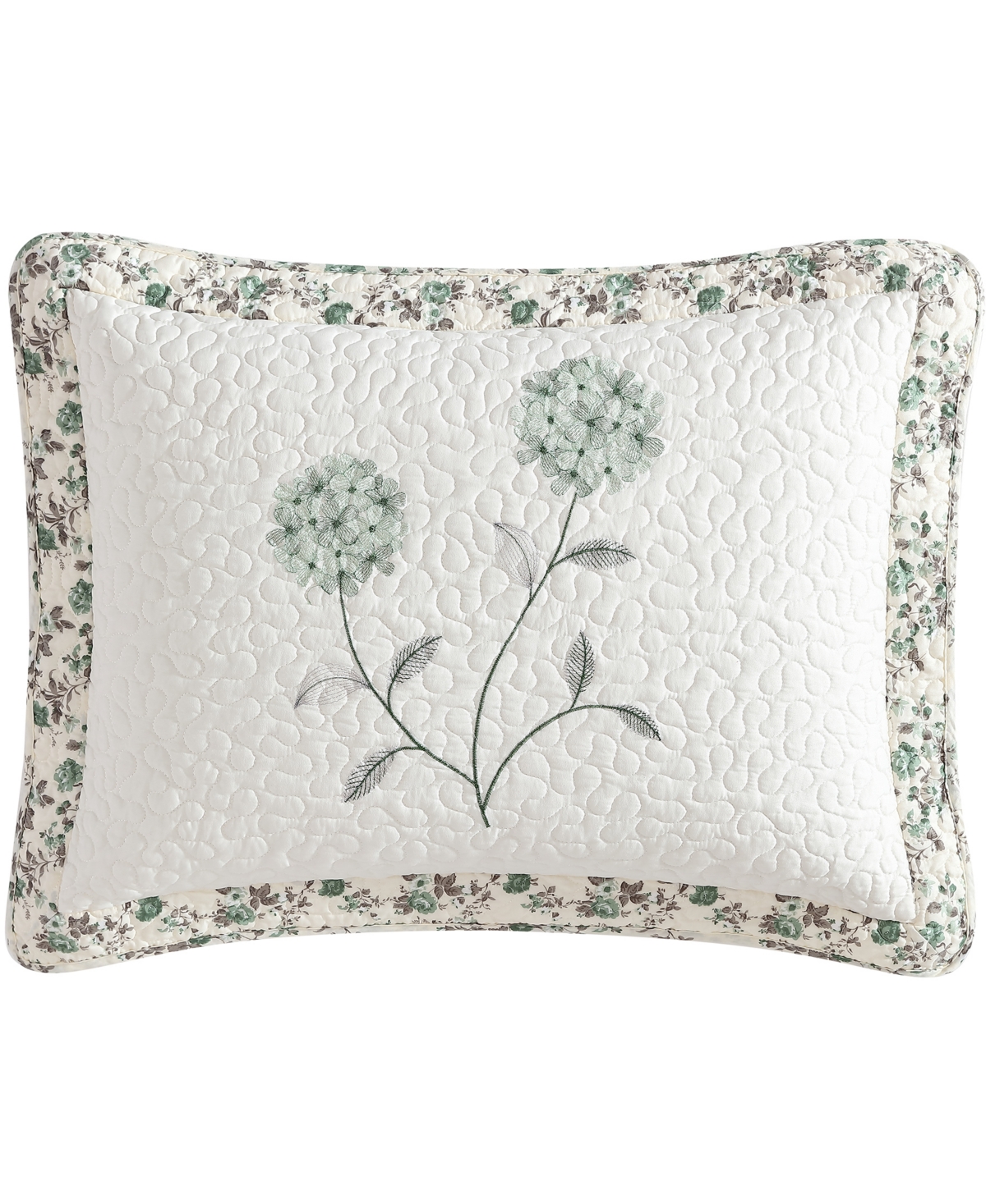 Click here for Beatrice Home Fashions Carnation Embroidered Sham... prices