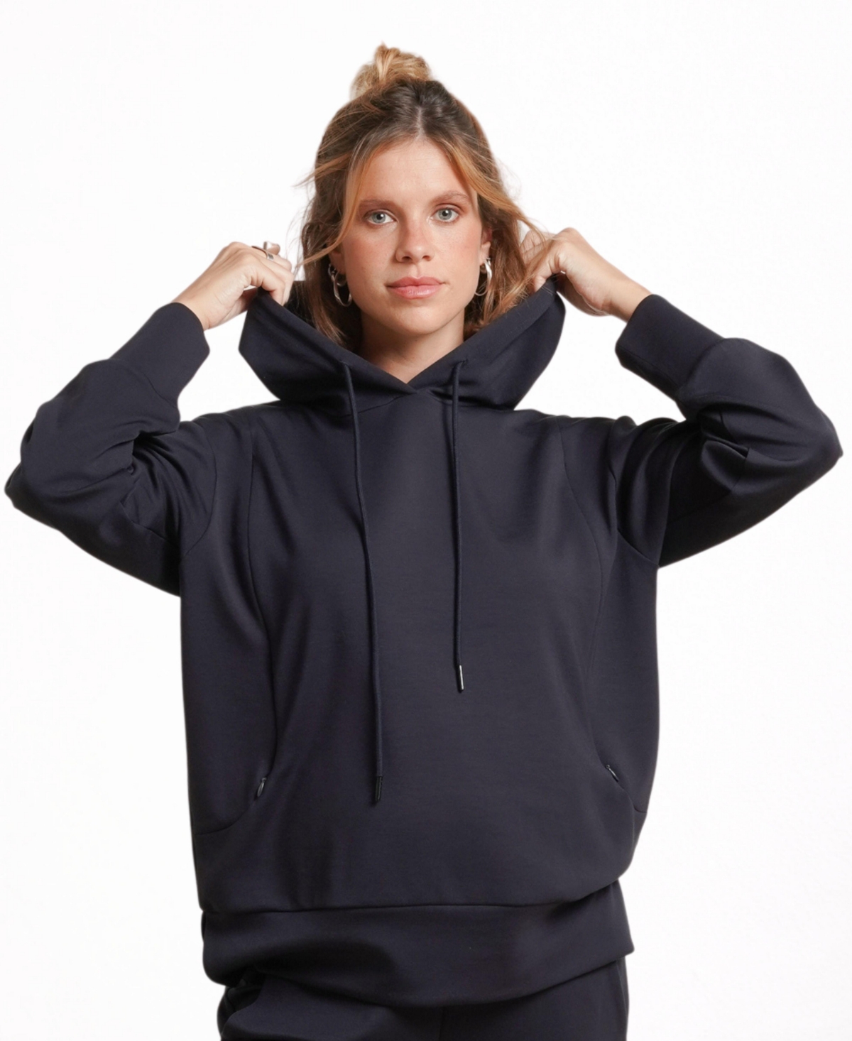 Click here for Nom Maternity Maternity Nom Serena Nursing Hoodie... prices