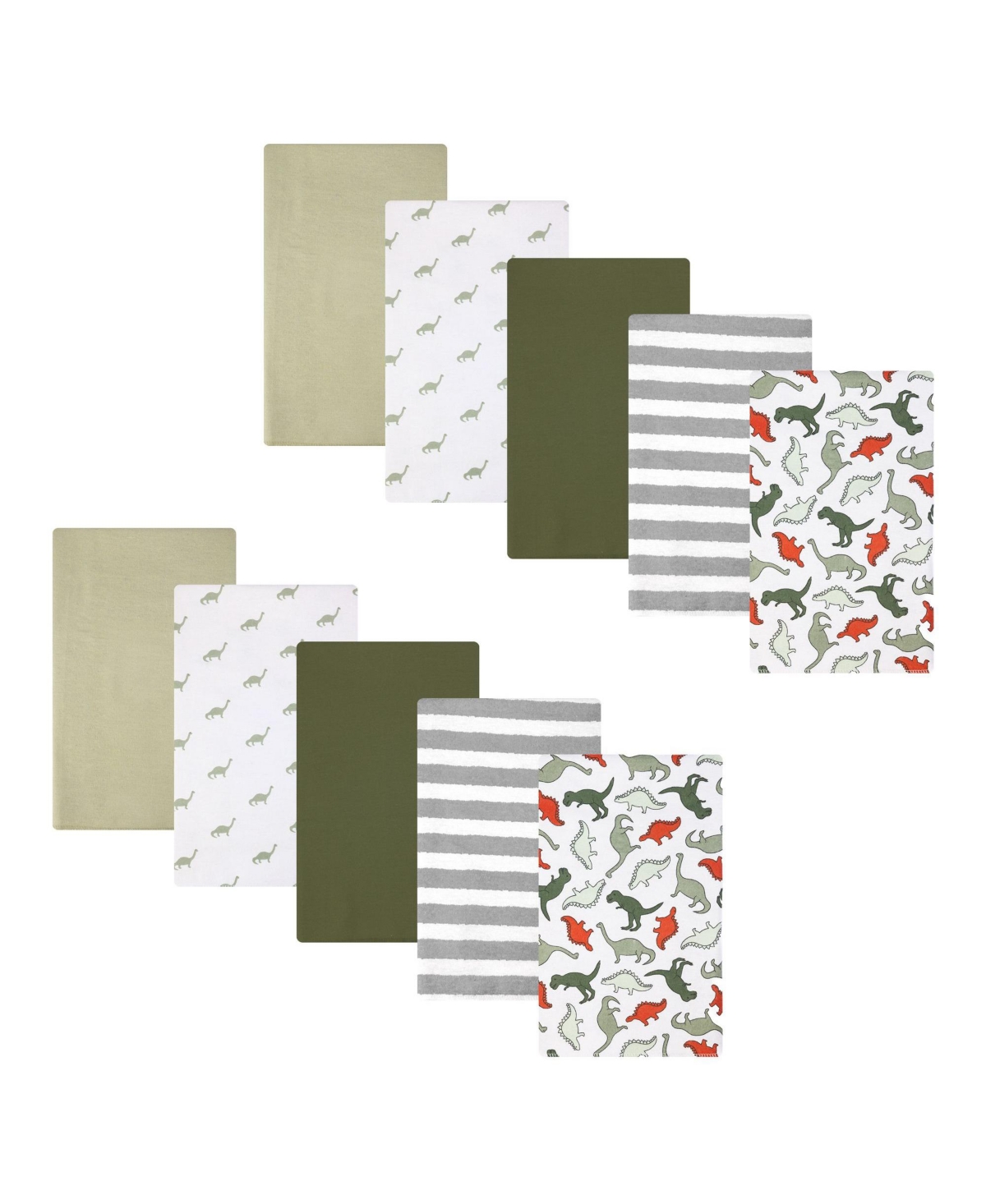 Click here for Hudson Baby Boy Cotton Poly Flannel Burp Cloths 10... prices
