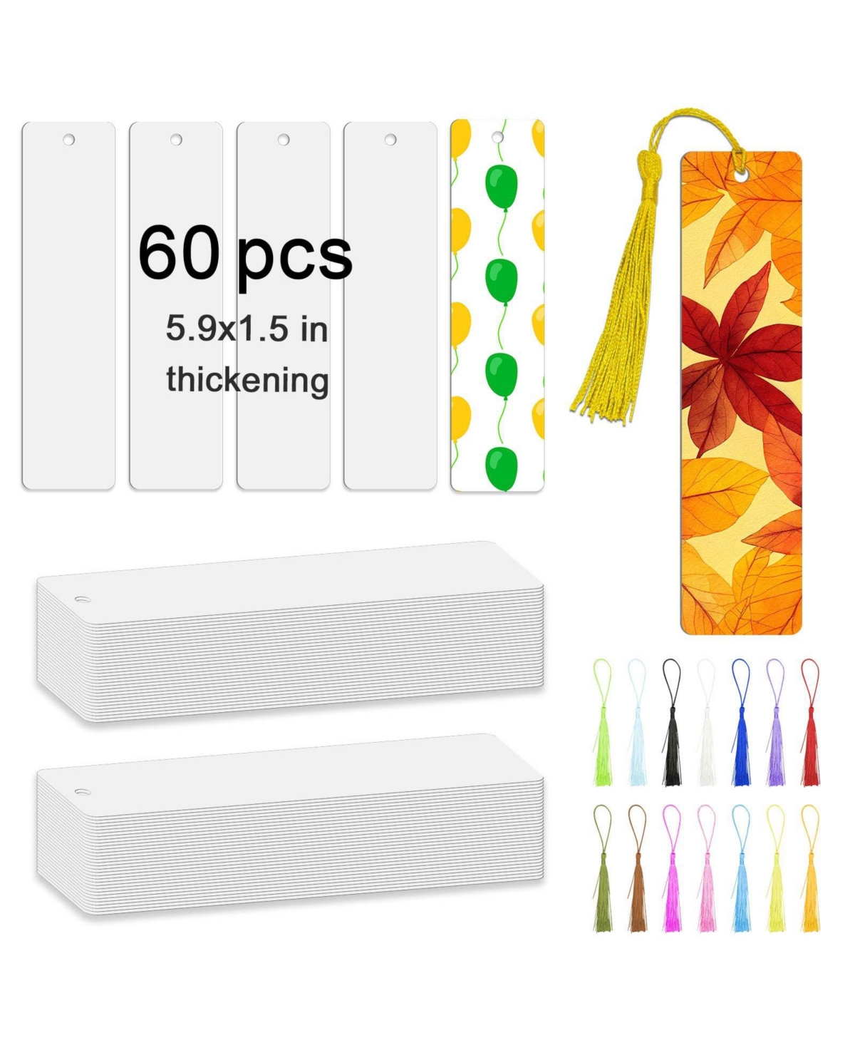 Click here for Gnuadz Sublimation Aluminum Metal Bookmarks Diy Ta... prices