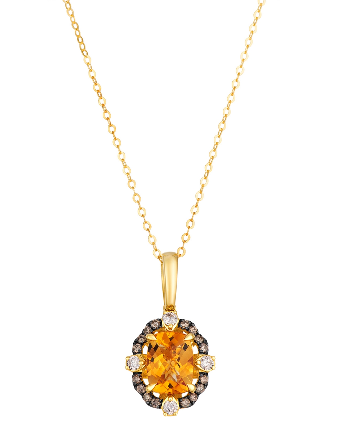Click here for Le Vian Cinnamon Citrine (1 ct. t.w.)  Nude Diamon... prices