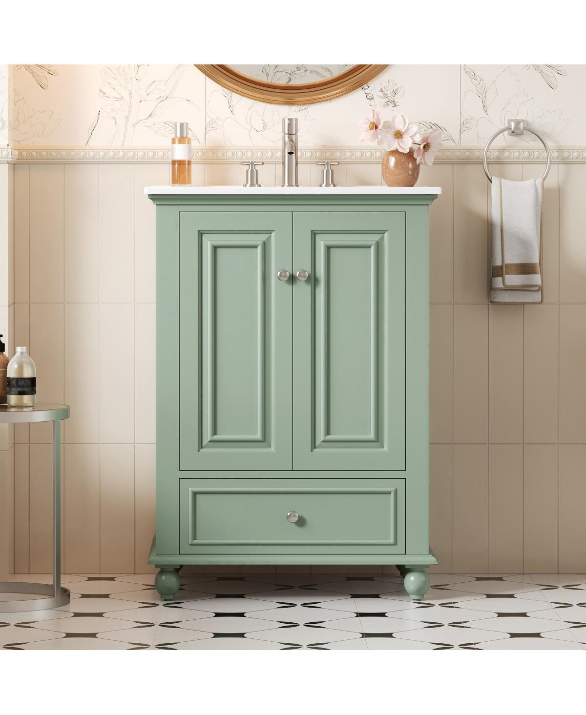 Click here for Thirtypeachy Vintage French Solid Wood Vanity With... prices