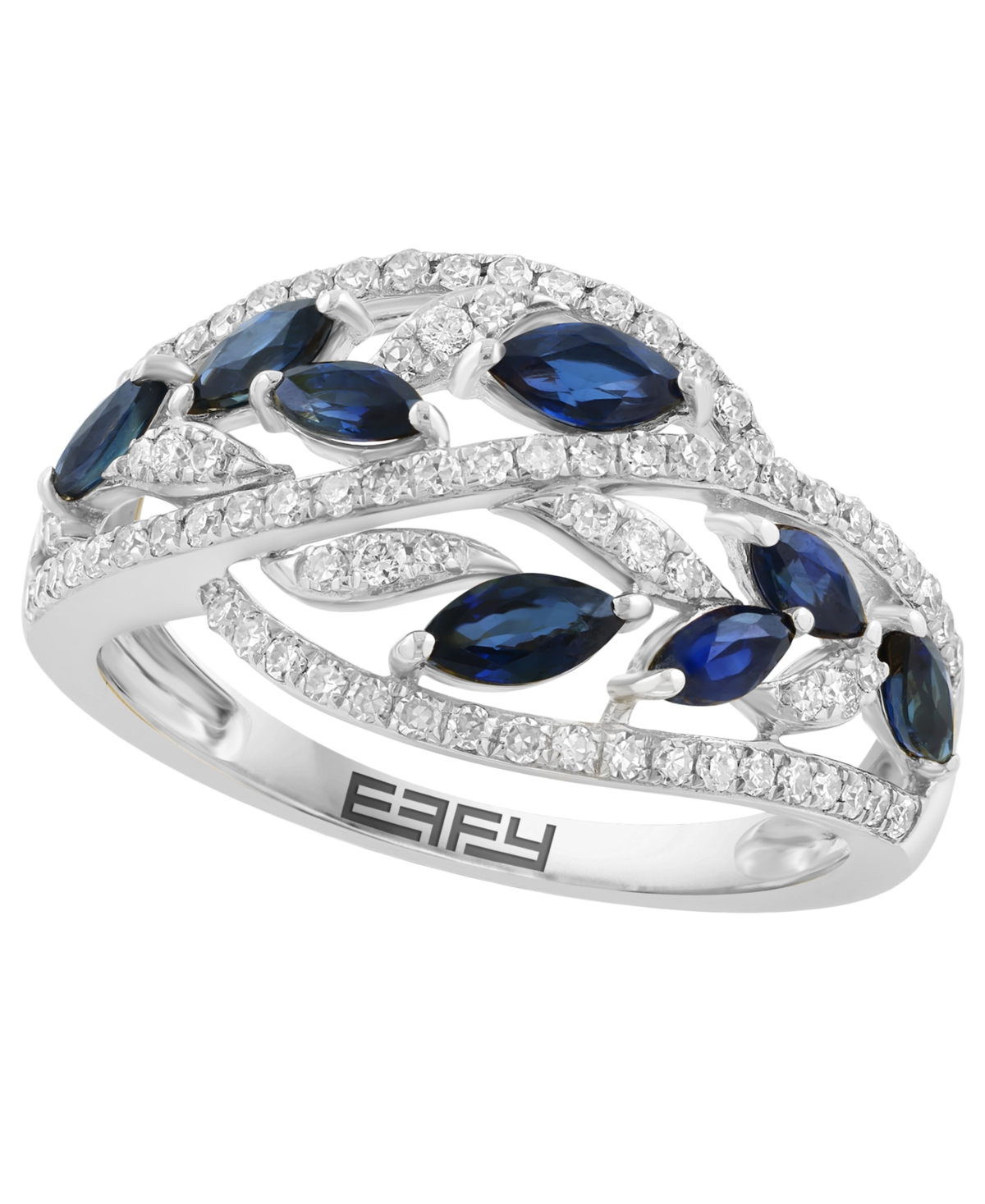 Click here for Effy Collection Sapphire (7/8 ct. t.w.) & Diamond... prices