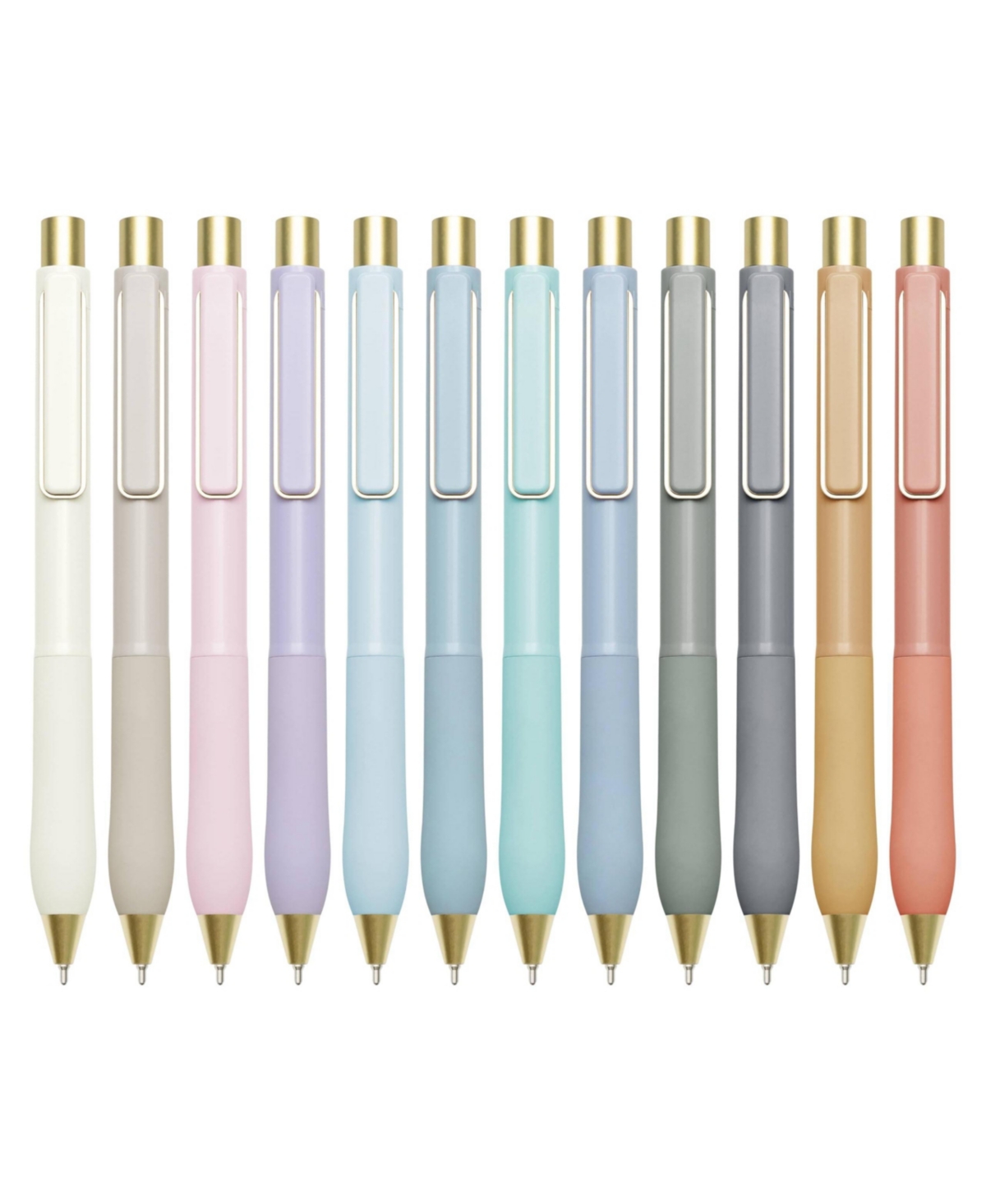 Click here for Gnuadz Ballpoint Pens Retractable Soft Grip 1mm Me... prices