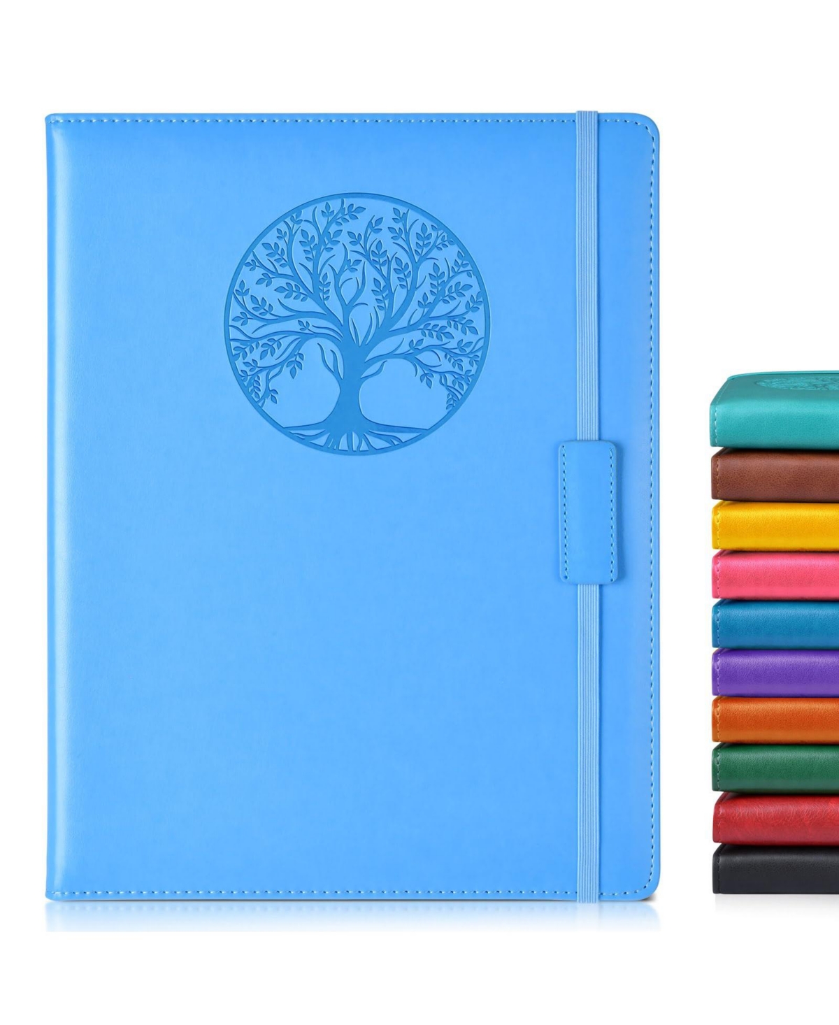 Click here for Gnuadz Lined Journal Notebook Hardcover Leather Ru... prices