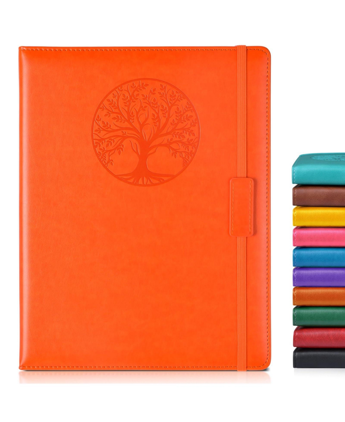 Click here for Gnuadz Lined Journal Notebook Hardcover Leather Ru... prices