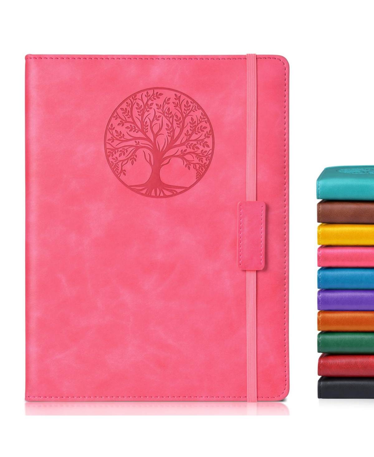 Click here for Gnuadz Lined Journal Notebook Hardcover Leather Ru... prices