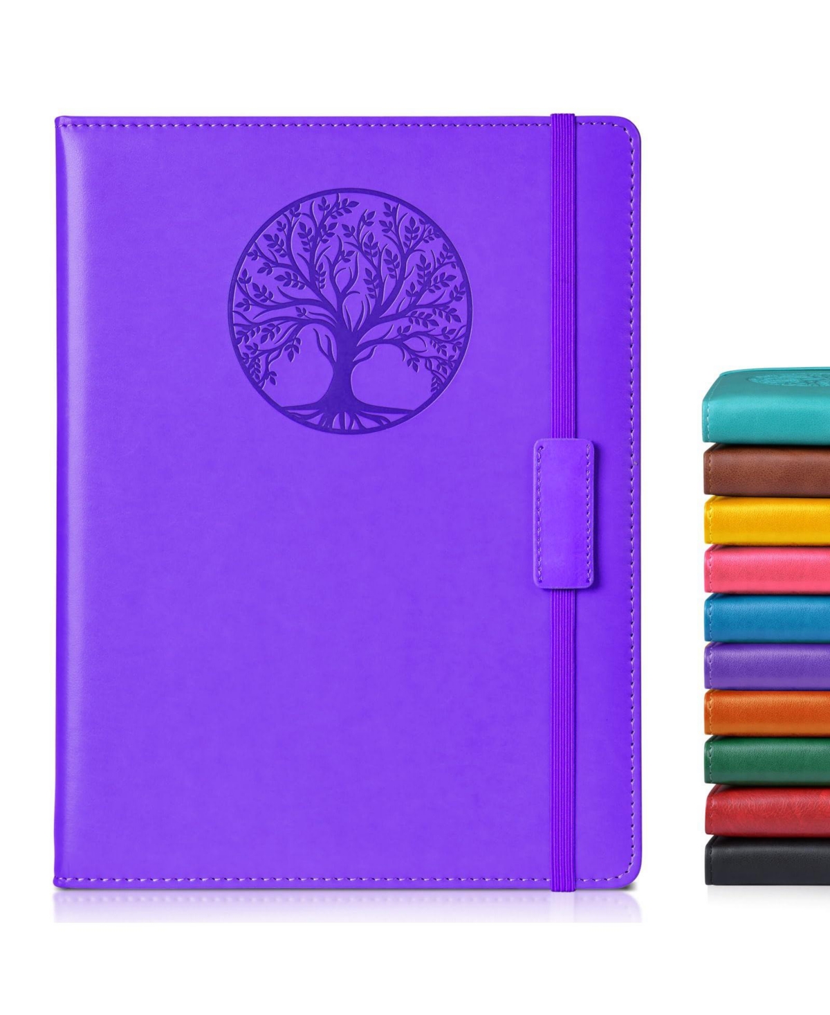 Click here for Gnuadz Lined Journal Notebook Hardcover Leather Ru... prices