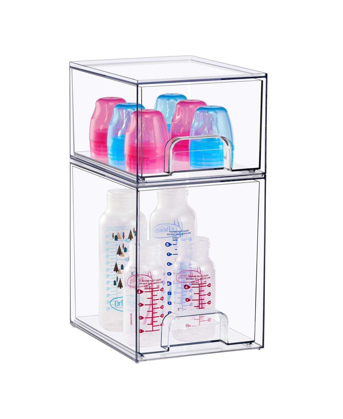 Click here for Sorbus 2 Piece Clear Stackable Pull-Out Storage Or... prices