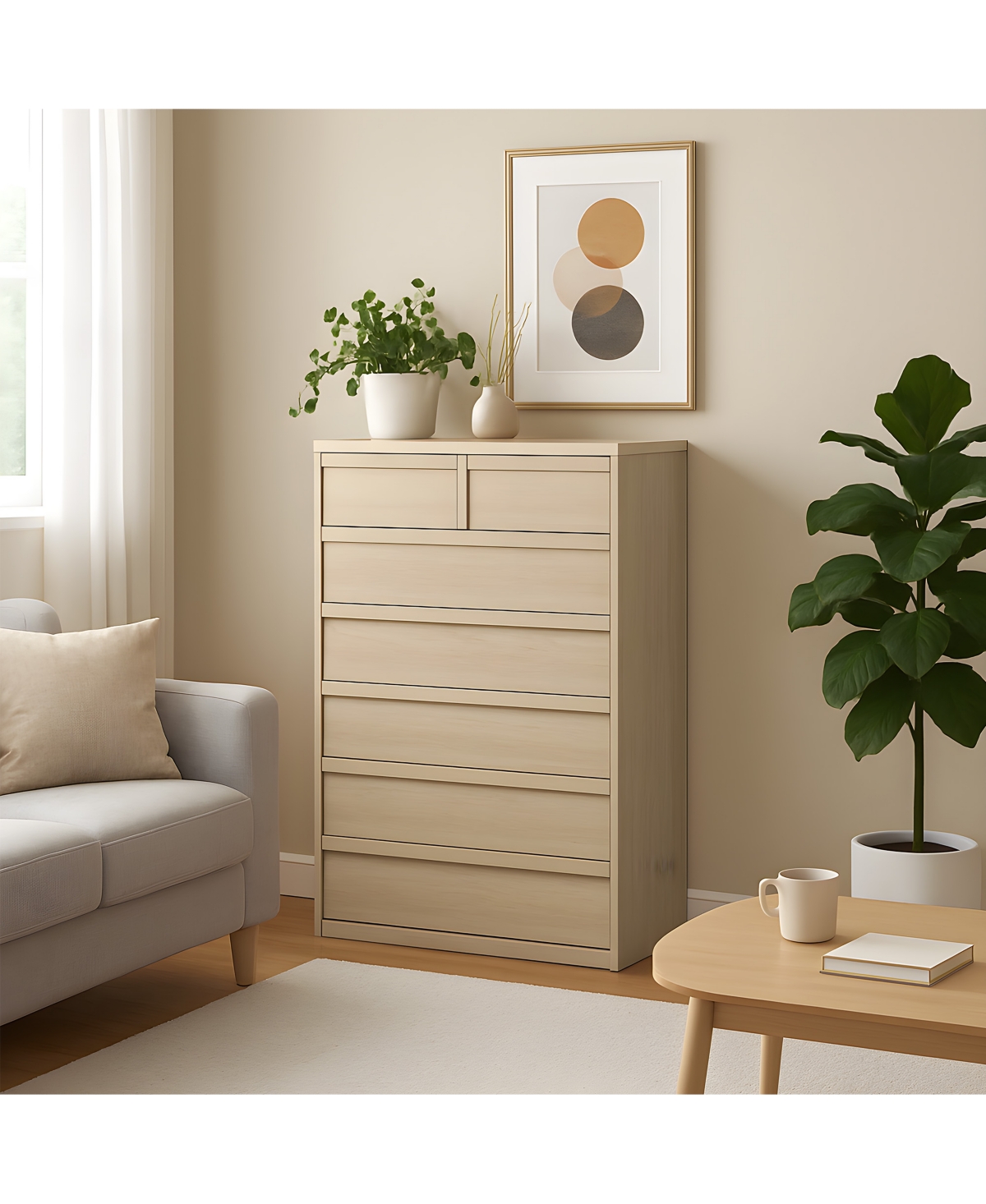 Click here for Spacious Drawer Dresser for Bedroom with Ample Int... prices