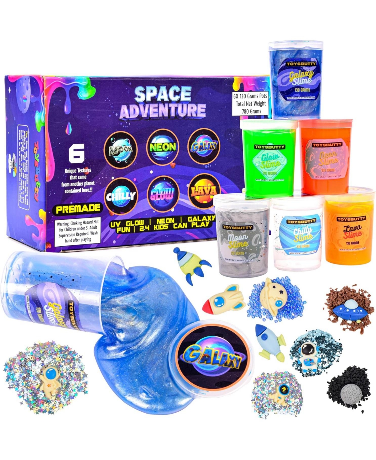Click here for ToysButty Finoclay 6 Pack Different Scented Strech... prices