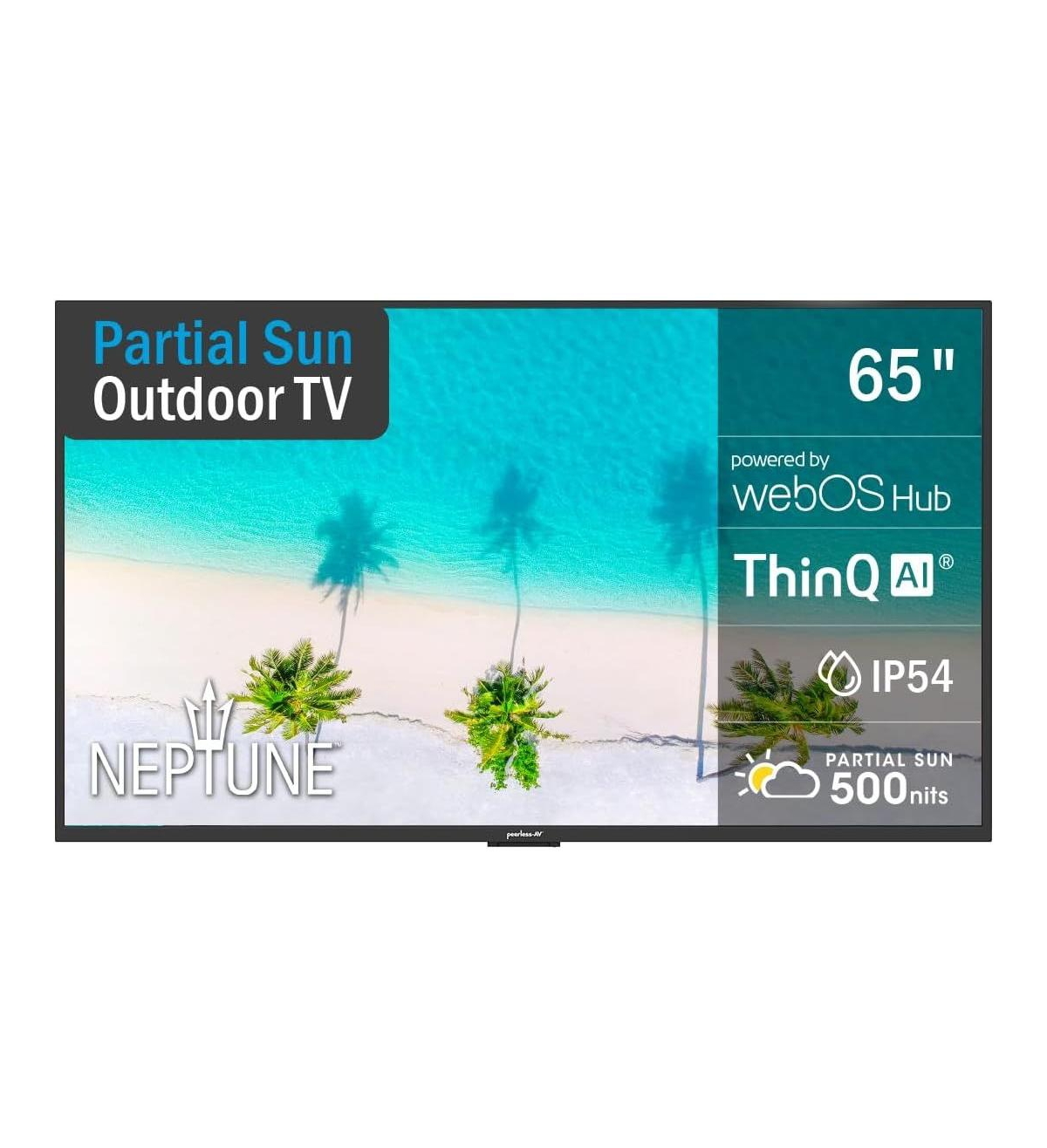 Click here for Neptune SOTV653 65 Partial Sun Outdoor 4K Smart TV... prices
