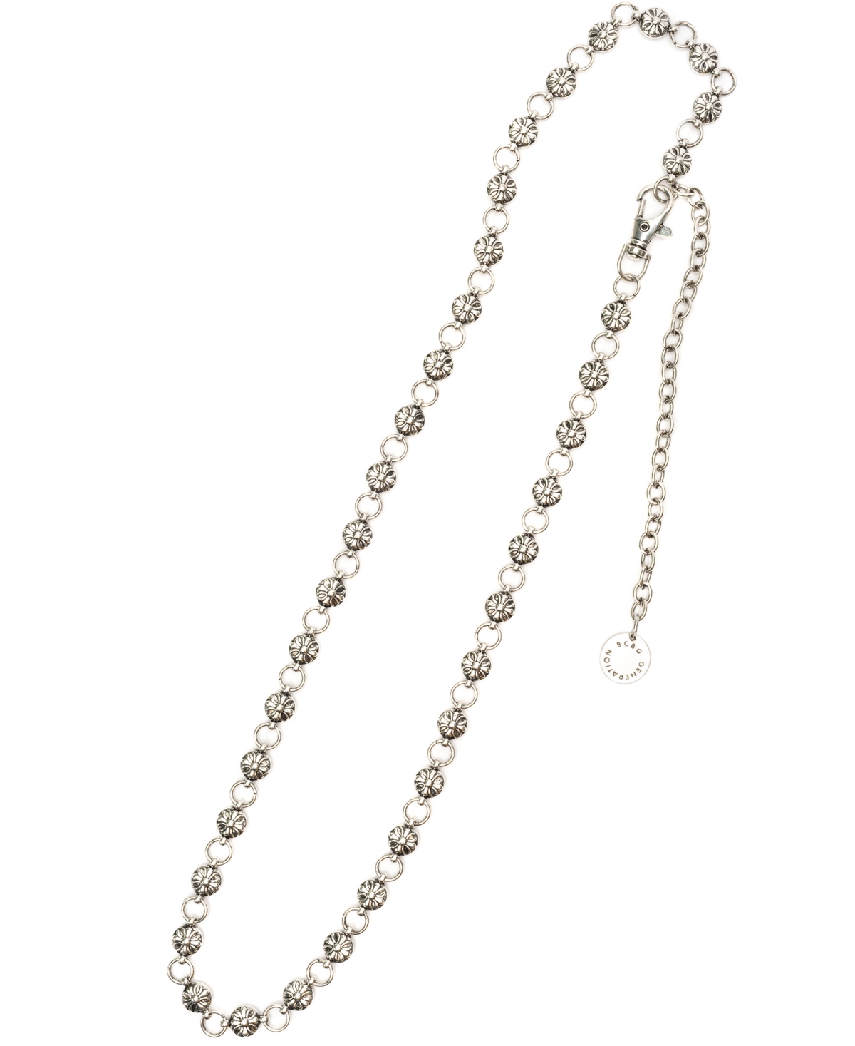 Click here for BCBGeneration Western Ornament Chain Link Belt - A... prices
