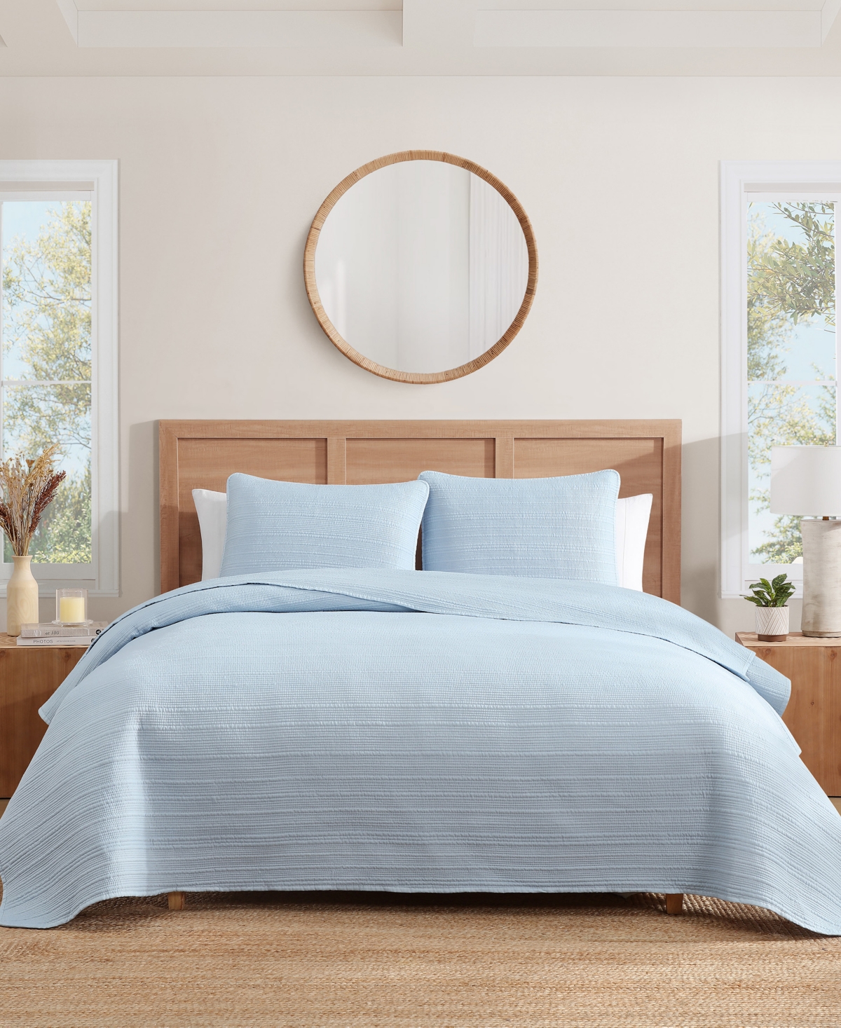 Click here for Caribbean Joe Stone Washed 3-Pc. Quilt Set  King -... prices
