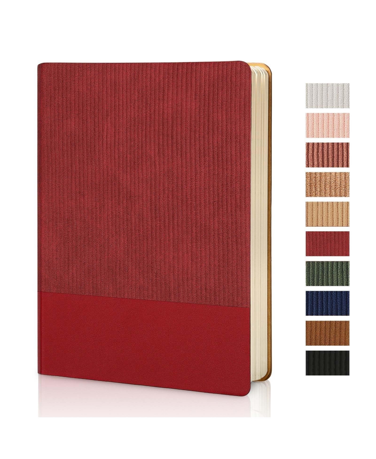 Click here for Gnuadz Lined Journal Notebook A5 Pu Leather 216 Pa... prices