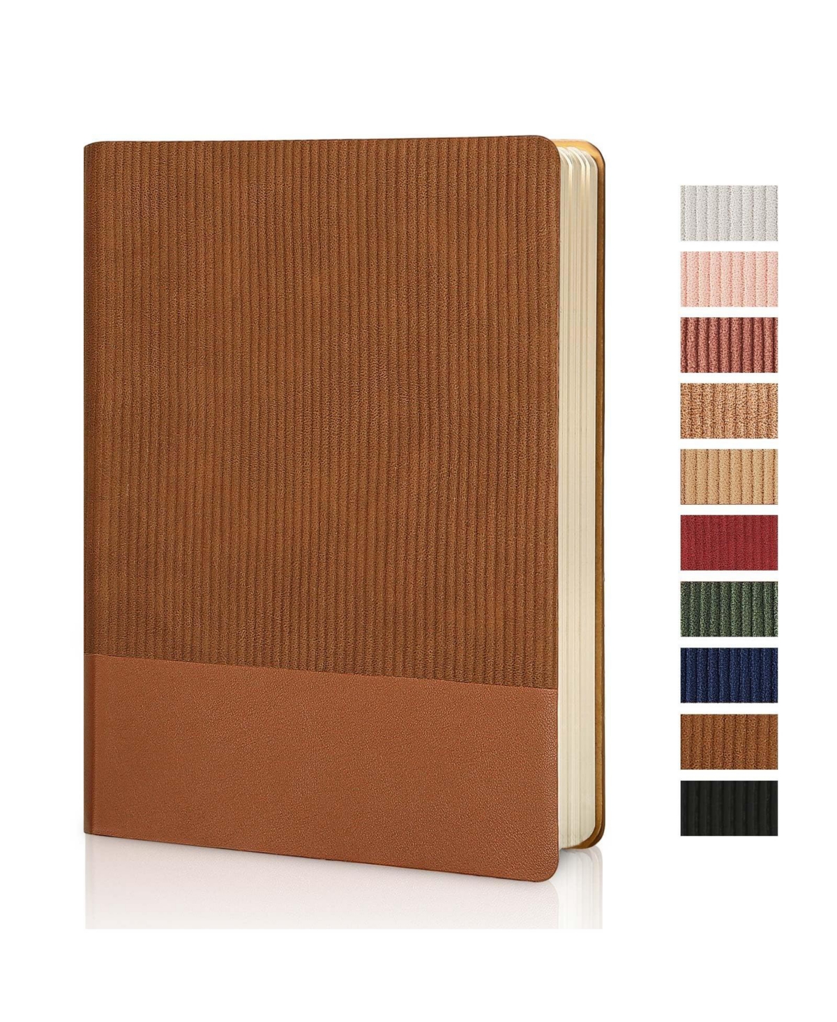 Click here for Gnuadz Lined Journal Notebook A5 Pu Leather 216 Pa... prices