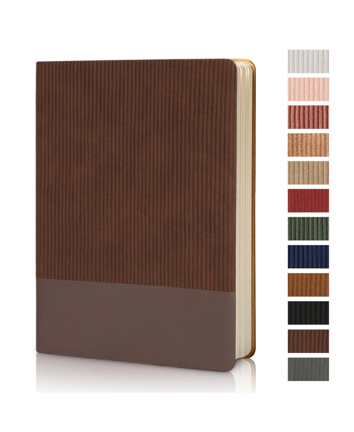 Click here for Gnuadz Lined Journal Notebook A5 Pu Leather 216 Pa... prices