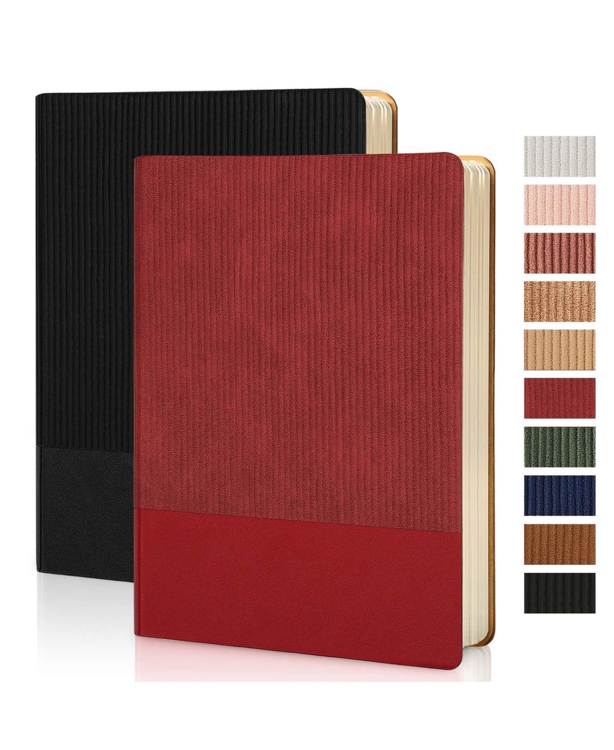Click here for Gnuadz Lined Journal Notebook A5 Pu Leather 216 Pa... prices