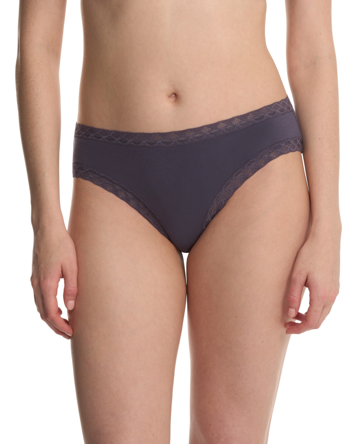 Click here for Natori Bliss Lace-Trim Cotton Brief Underwear 1560... prices