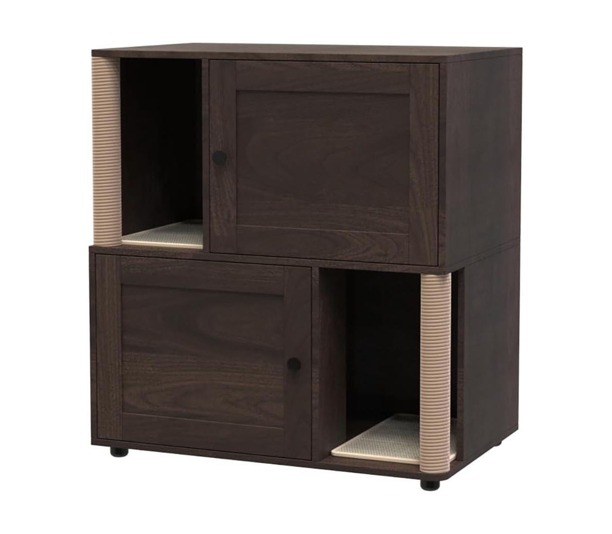 Click here for Gaomon Cat Litter Box Enclosure for 2 Cats  Double... prices