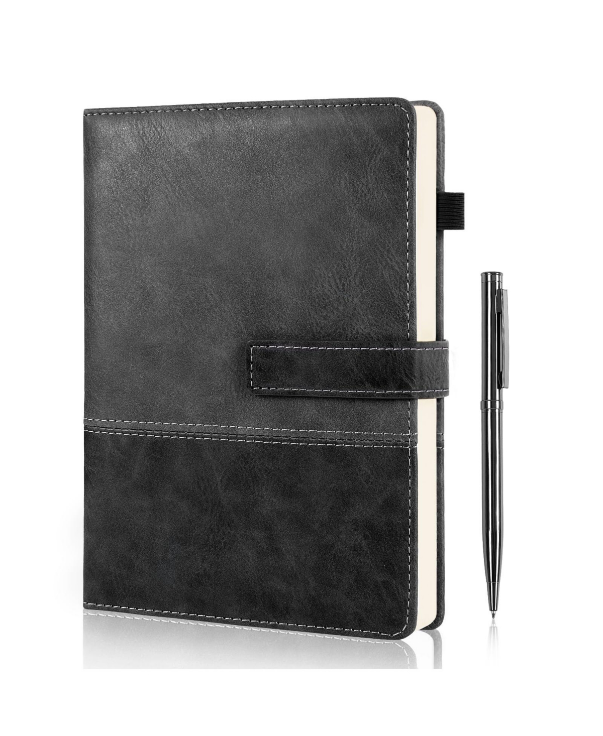 Click here for Gnuadz This A5 leather notebook is suitable for da... prices