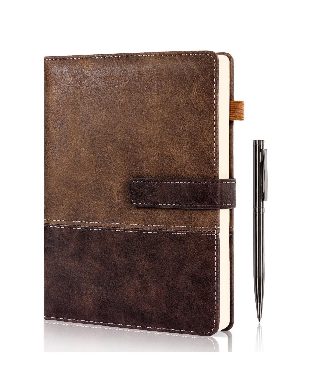 Click here for Gnuadz This A5 leather notebook is suitable for da... prices
