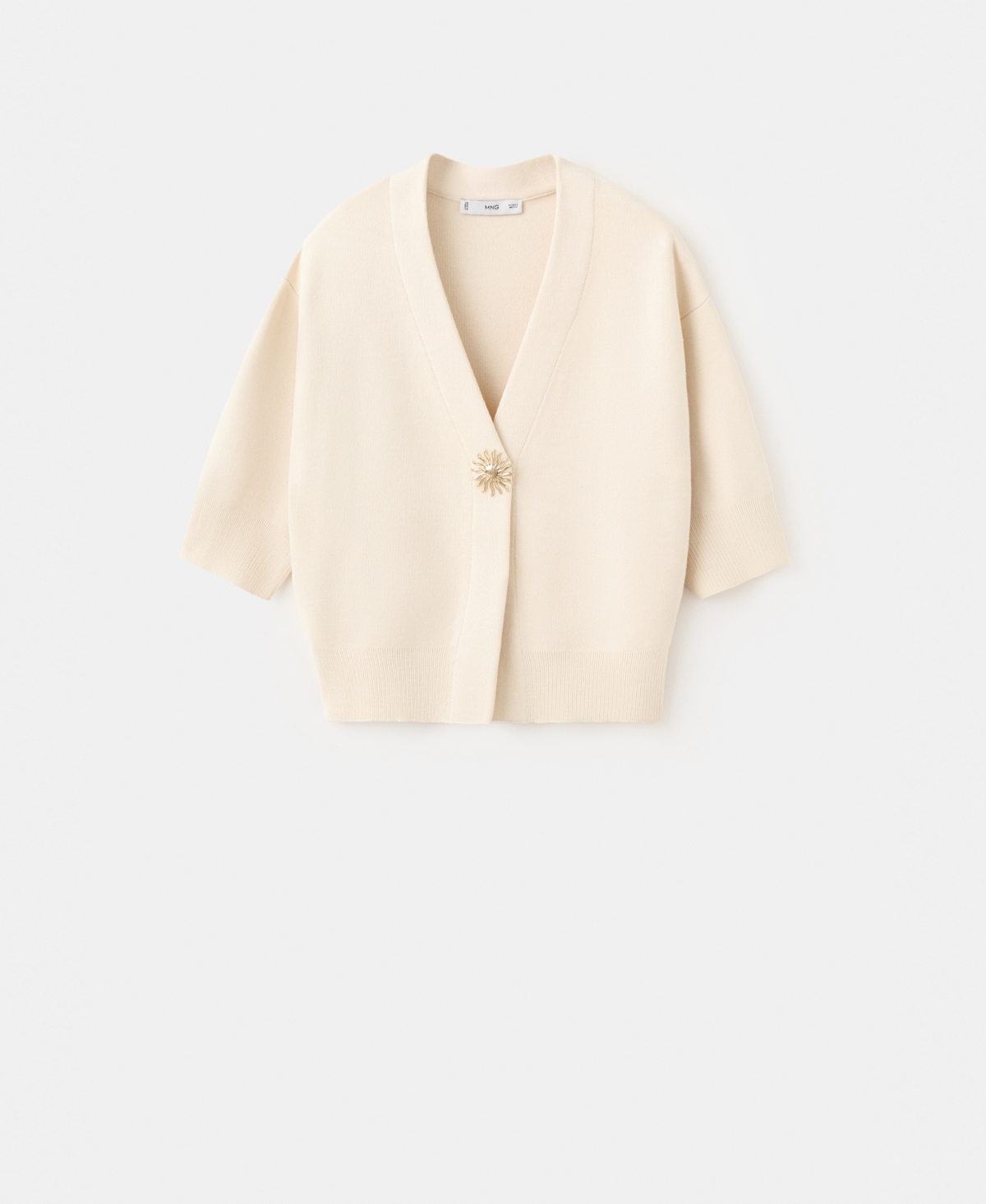 Click here for Mango Womens Jewel Button Knitted Cardigan Sweater... prices