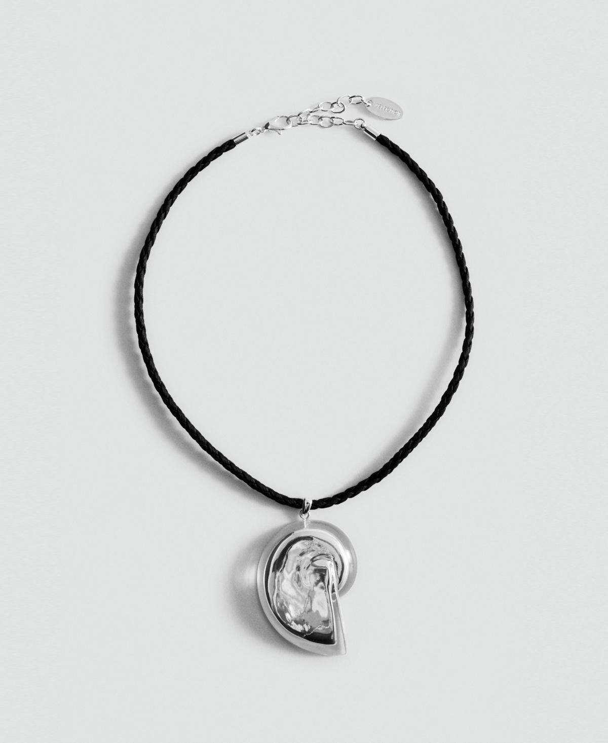 Click here for Mango Womens Shell Pendant Necklace - Silver prices