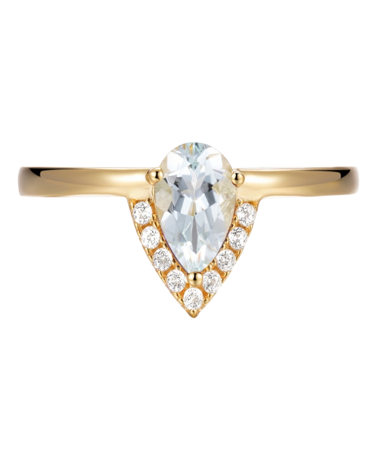 Click here for Macys Aquamarine (0.80 ct. t.w.) & White Topaz (0.... prices