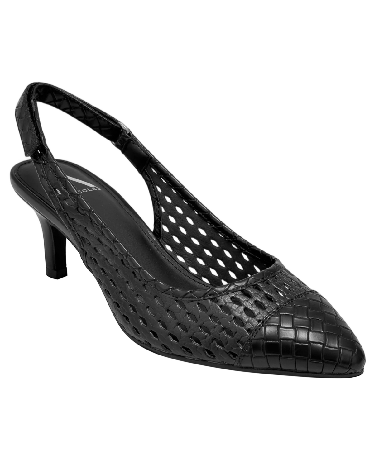 Click here for Aerosoles Womens Levi Weave Slingback Dress Pumps... prices