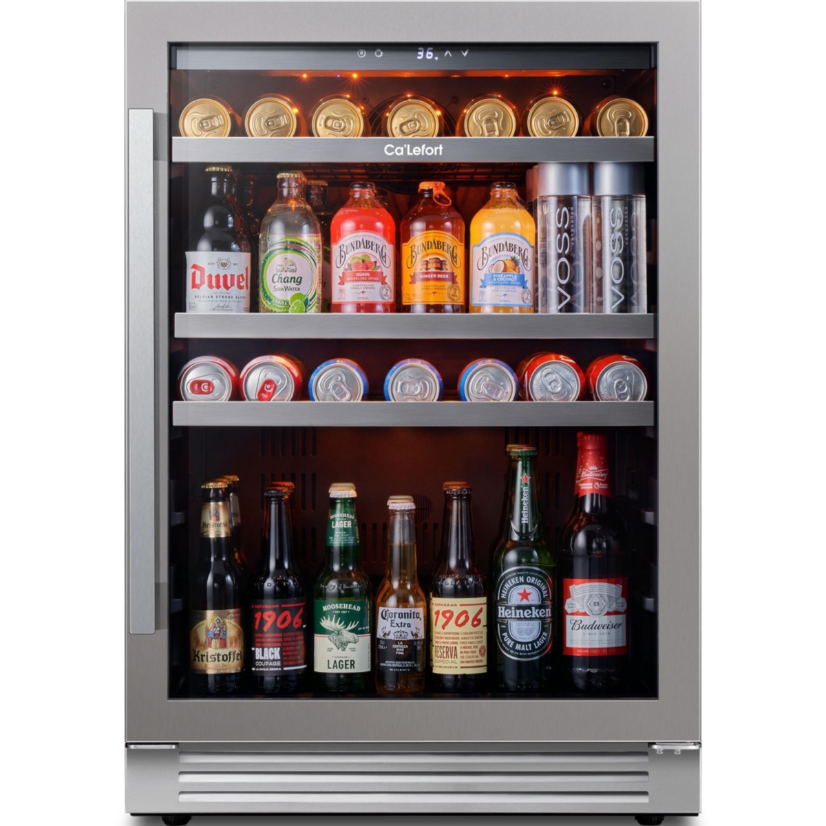 Click here for CaLefort 24 Inch Beverage Refrigerator Cooler  180... prices