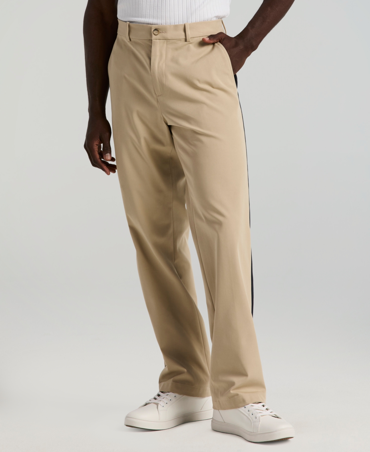 Click here for Perry Ellis Mens Straight-Fit Commuter Pants - Tre... prices