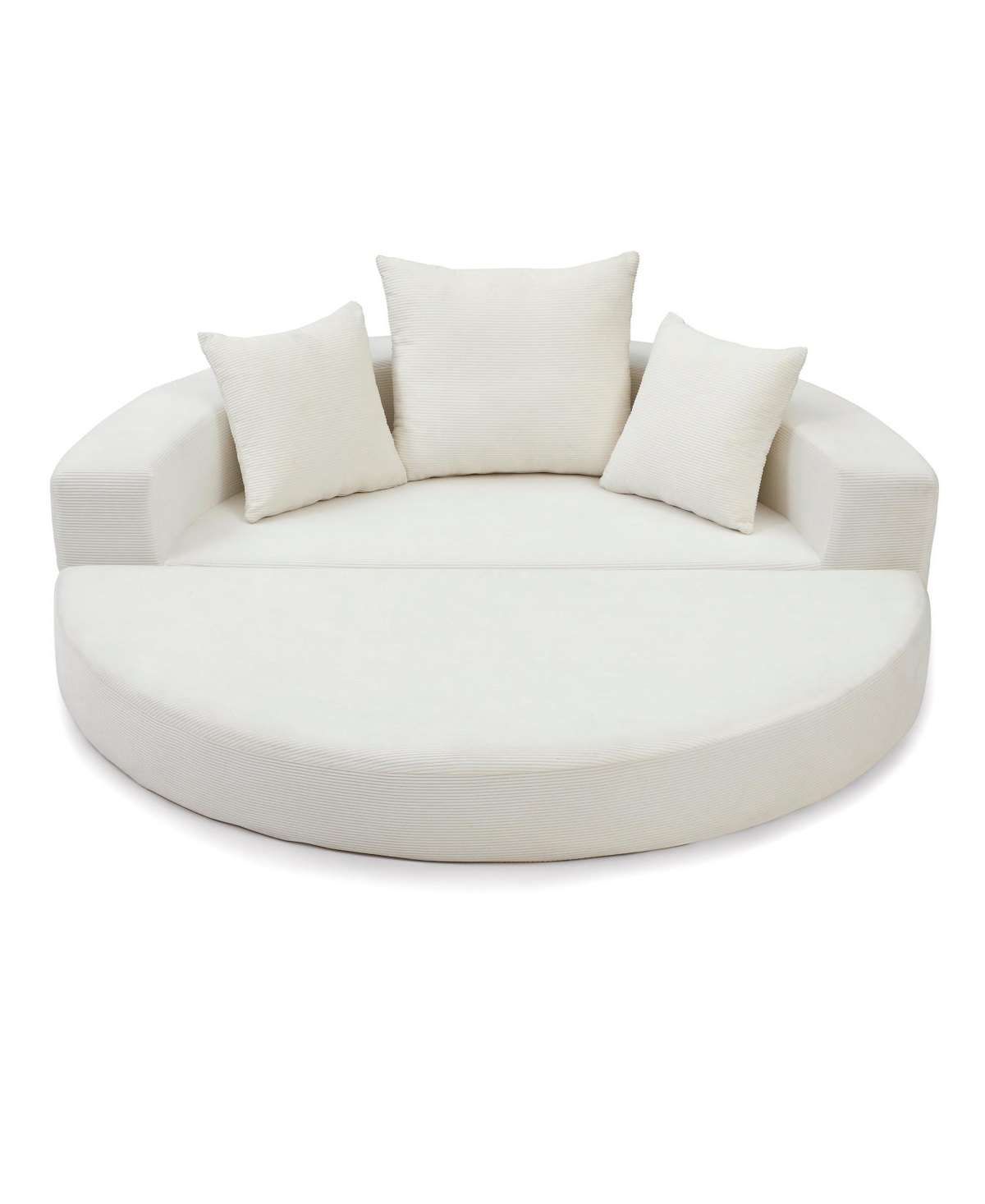 Click here for Boyel Living Convertible Corduroy Sofa Bed with Ad... prices