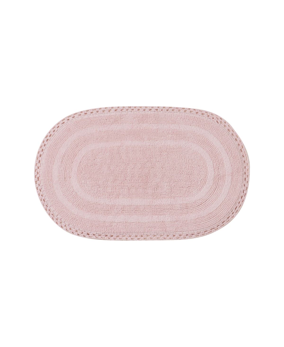 Click here for Laura Ashley Camilla Crochet Border Oval Bath Mat... prices
