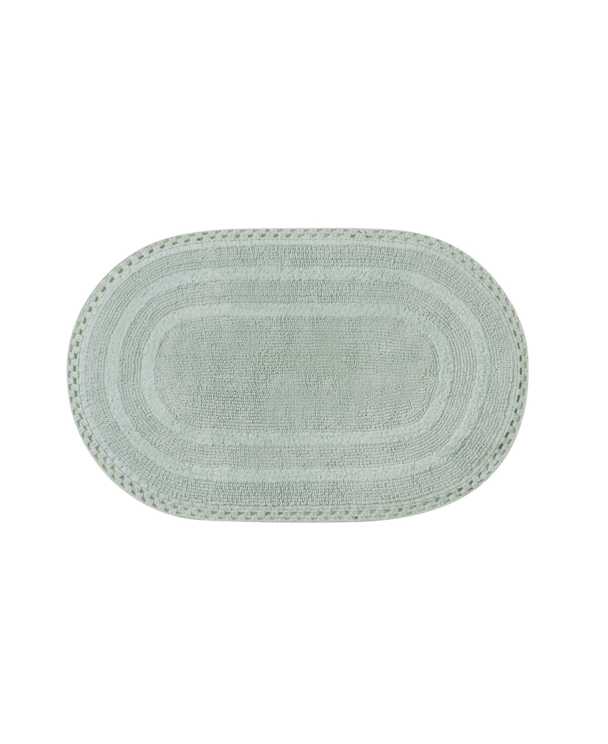 Click here for Laura Ashley Camilla Crochet Border Oval Bath Mat... prices