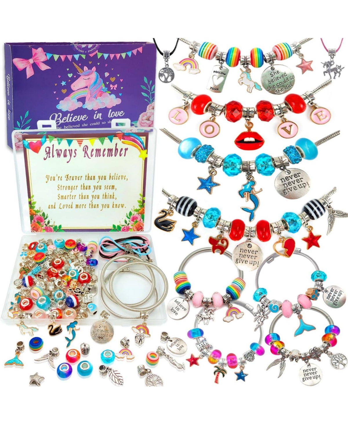 Click here for FormnestCastle Charm Bracelet/Jewelry Making Kits... prices