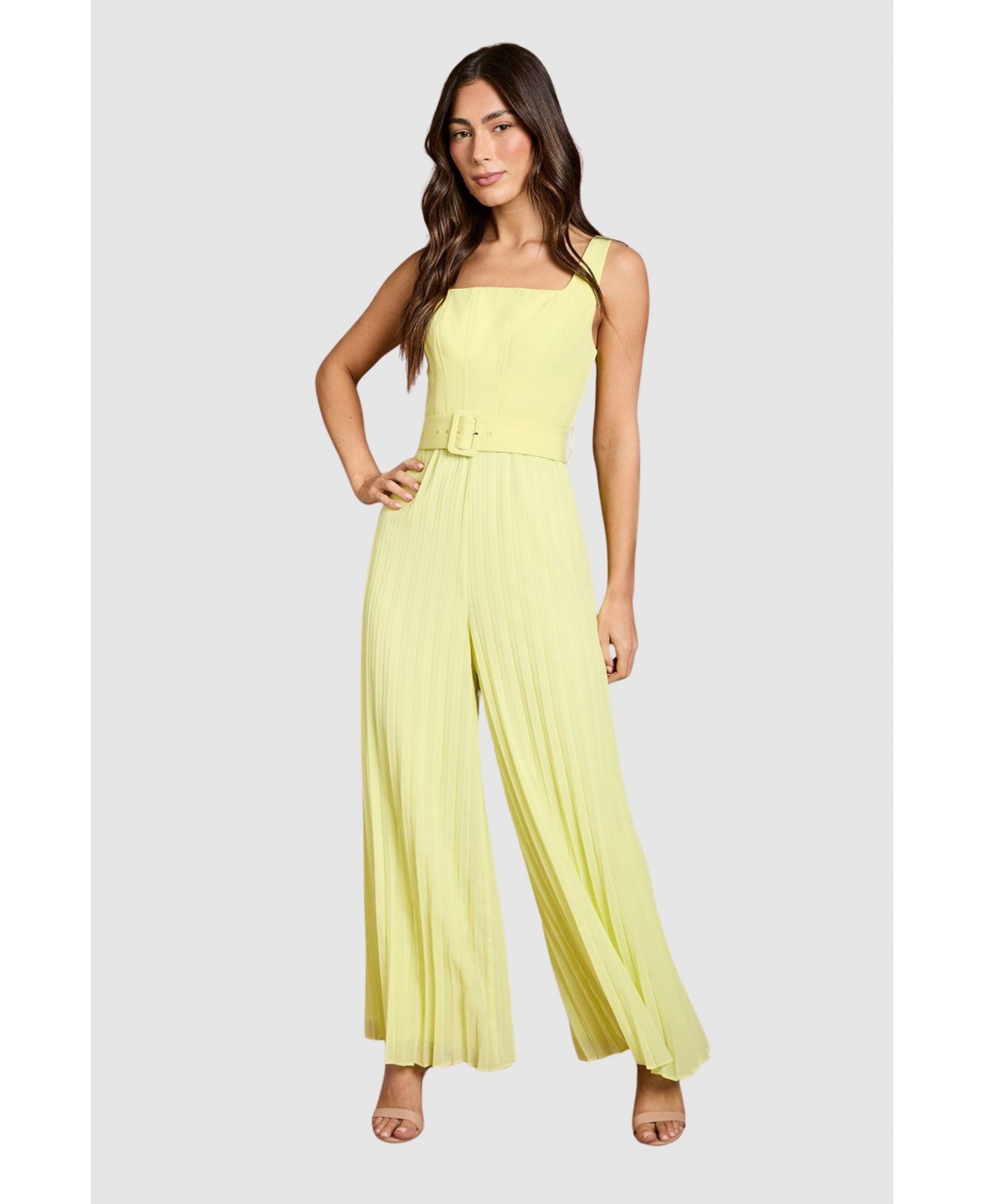 Click here for Coast Womens Seam Detail Pleated Wide Leg Jumpsuit... prices