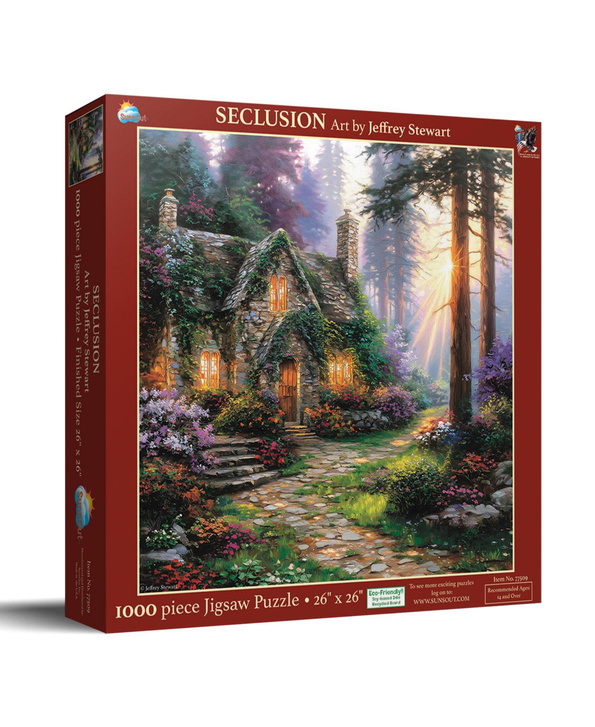 Click here for SunsOut Seclusion 1000 piece Jigsaw Puzzle for Adu... prices