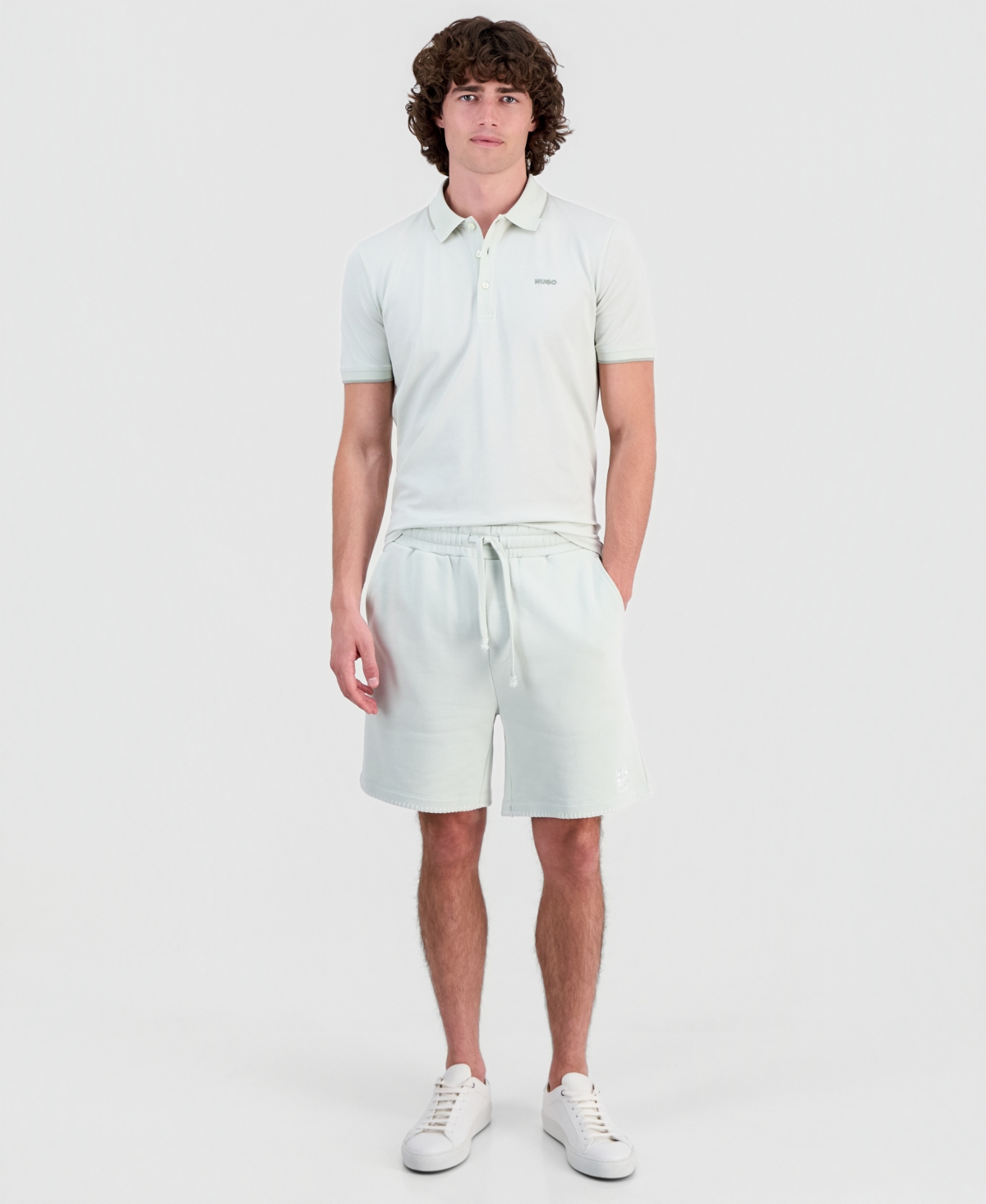 Click here for Hugo by Hugo Boss Mens Daronso French Terry Shorts... prices