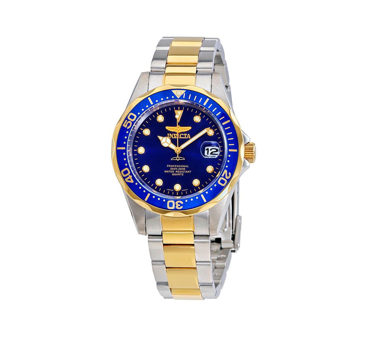 Click here for Invicta Mens 17050 Pro Diver Quartz 3 Hand Blue Di... prices